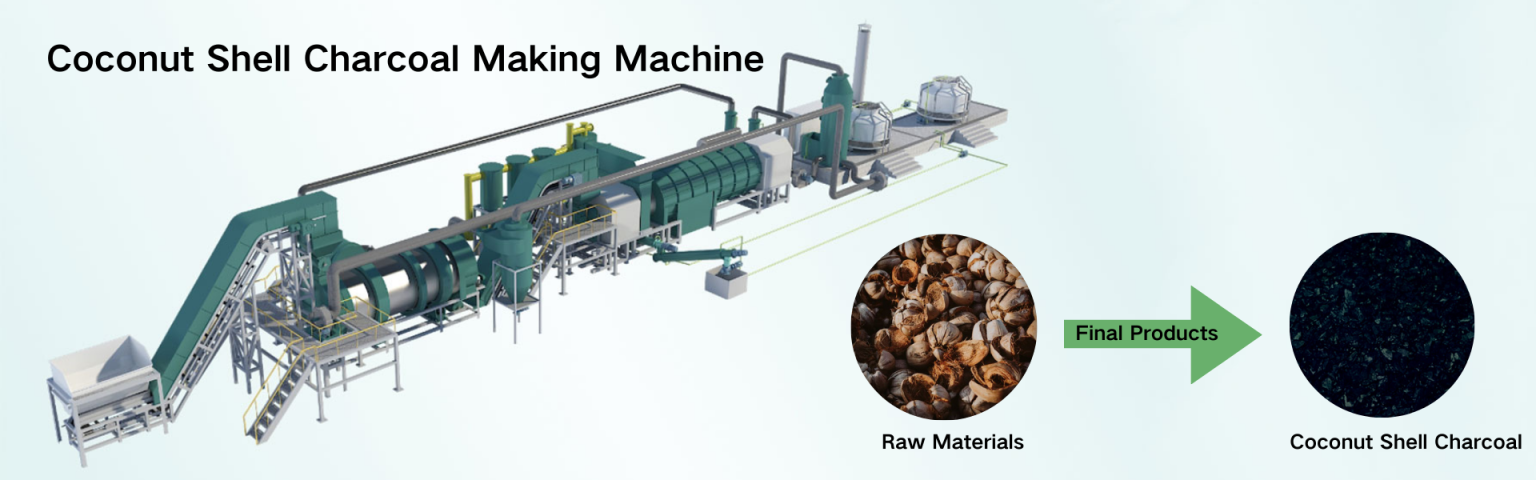 How to Convert Coconut Shell to Charcoal