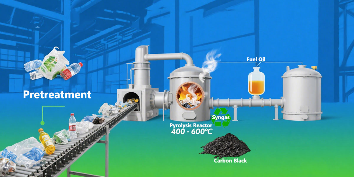 Pyrolysis For Plastic Recycling