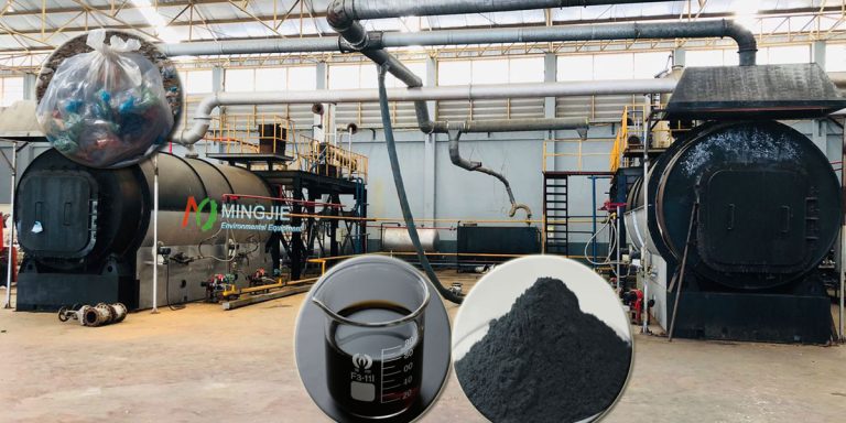 Pyrolysis Waste Plastic for Recycling