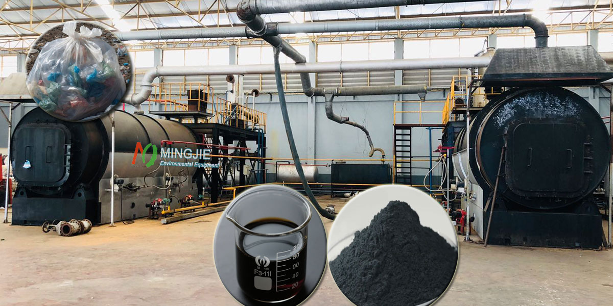 Pyrolysis Waste Plastic for Recycling