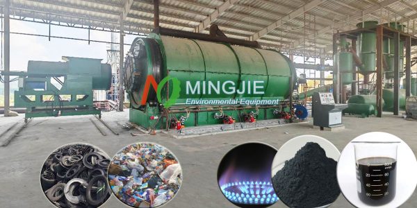 Solid Waste Pyrolysis for Harmless Disposal