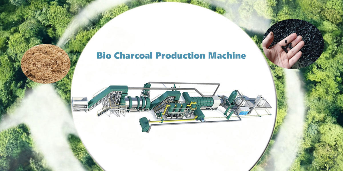 Bio Charcoal Production Machine for Carbon Neutrality