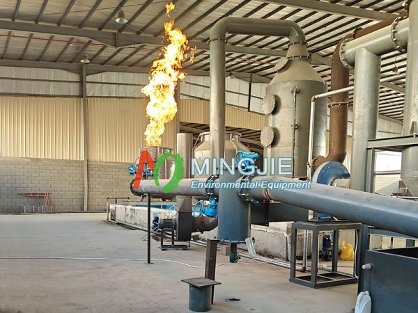 Continuous Biomass Pyrolysis Plant