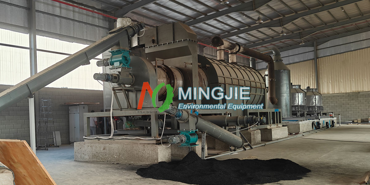 Wood Biochar Production Equipment for Sale